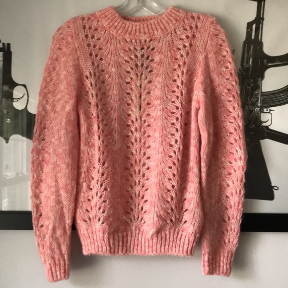 Topshop | Sweaters | Topshop Pointelle Mohair Blend Sweater 2 Xs New ...